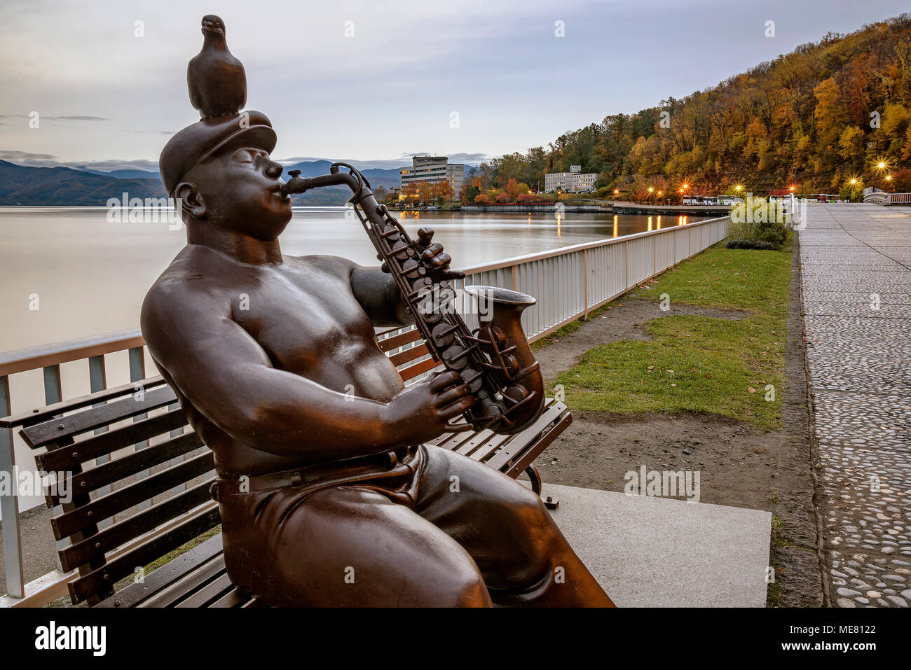 Male sax player hi-res stock photography and images - Alamy