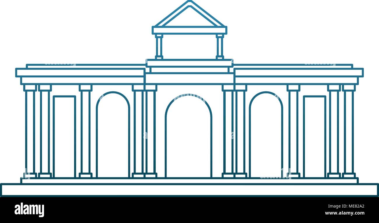 Greece athens parthenon on Stock Vector Images - Alamy