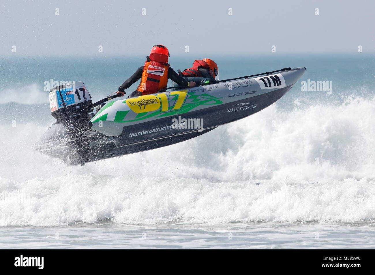Racing catamaran hull hi-res stock photography and images - Alamy