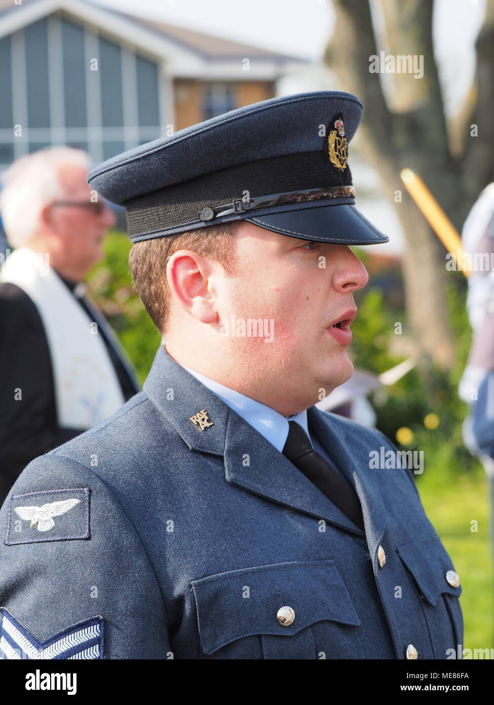 Sheerness, Kent, UK. 21st April, 2018. A new memorial to leading WW1 ...