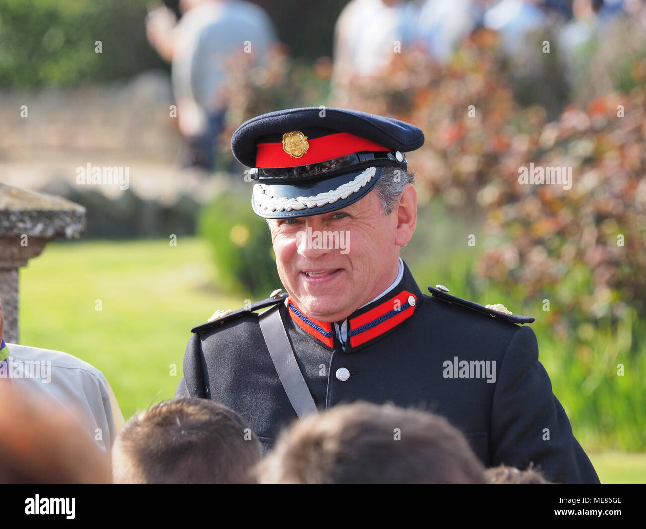 Sheerness, Kent, UK. 21st April, 2018. A new memorial to leading WW1 ...