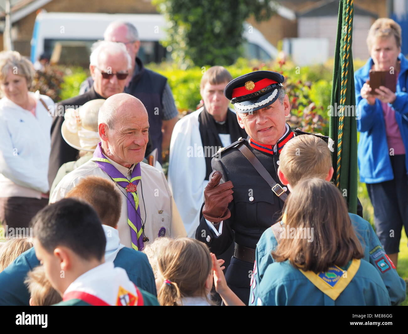 Sheerness, Kent, UK. 21st April, 2018. A new memorial to leading WW1 ...
