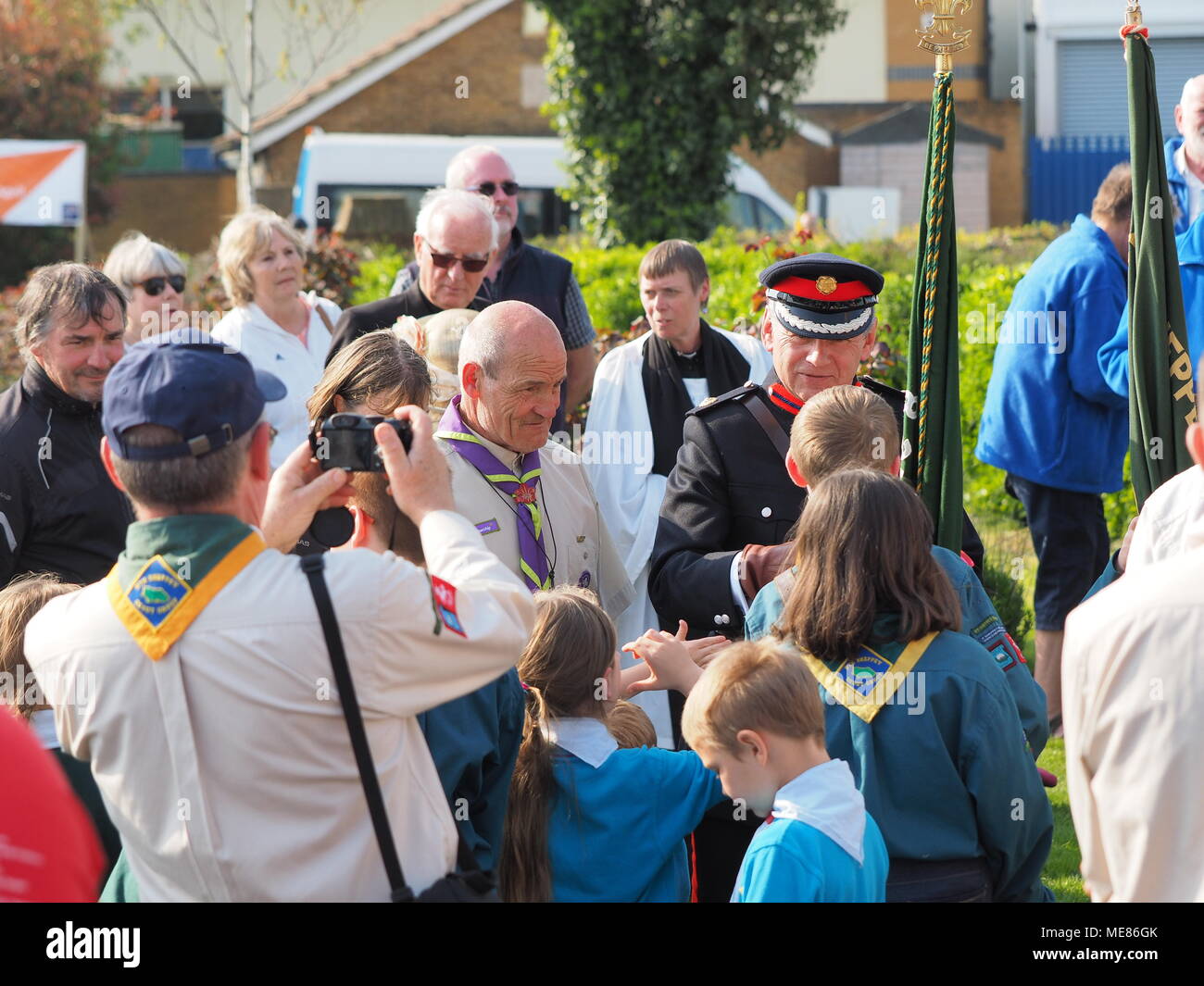 Sheerness, Kent, UK. 21st April, 2018. A new memorial to leading WW1 ...
