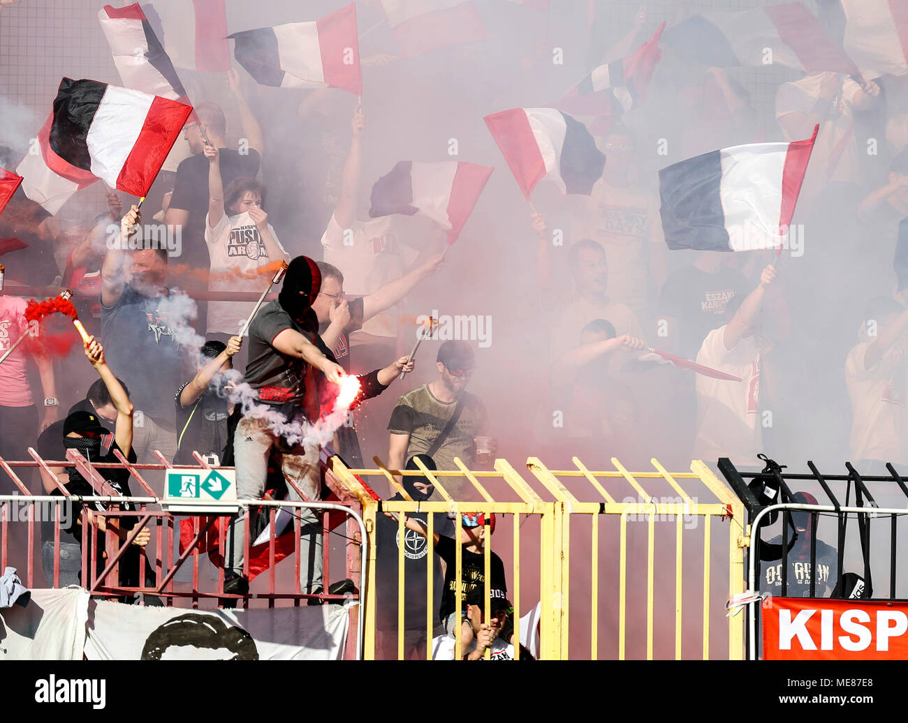 Football ultras flares hi-res stock photography and images - Alamy