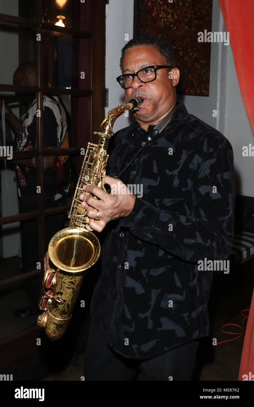 Los Angeles, California, USA. 20th April, 2018. Cal Bennett attending ...