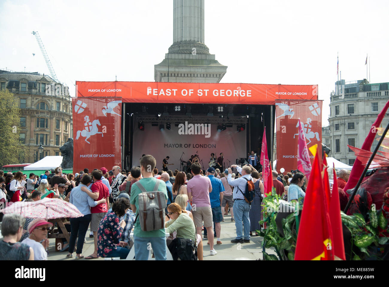 St. George's Day - Feast of St. George Stock Photo - Alamy