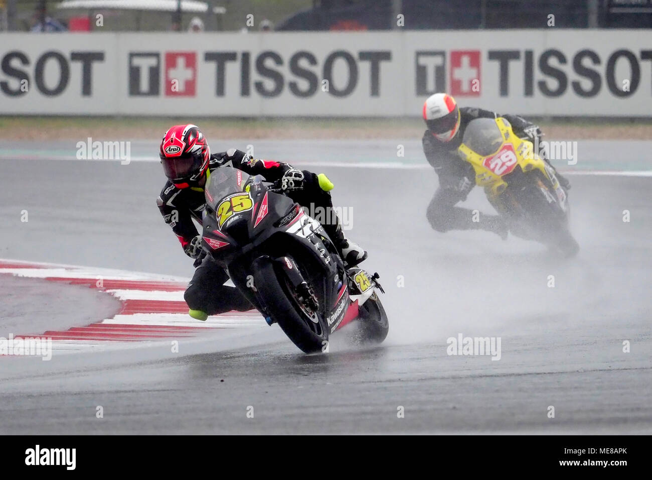 April 21, 2018. David Anthony #25 of Fly Street Racing in action during ...