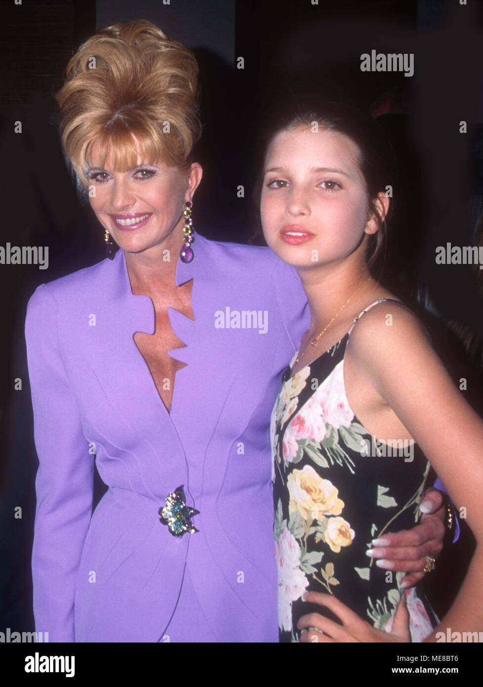 Ivana & Ivanka Trump 1995 Photo By John Barrett/PHOTOlink. Photo via ...