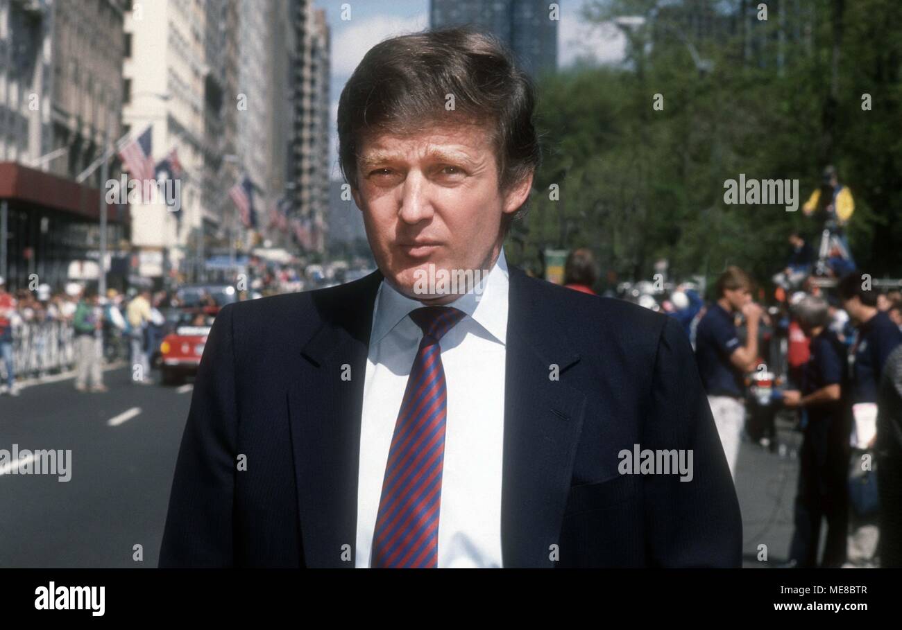 Donald Trump 1990 Photo By John Barrett/PHOTOlink. Photo via Credit ...