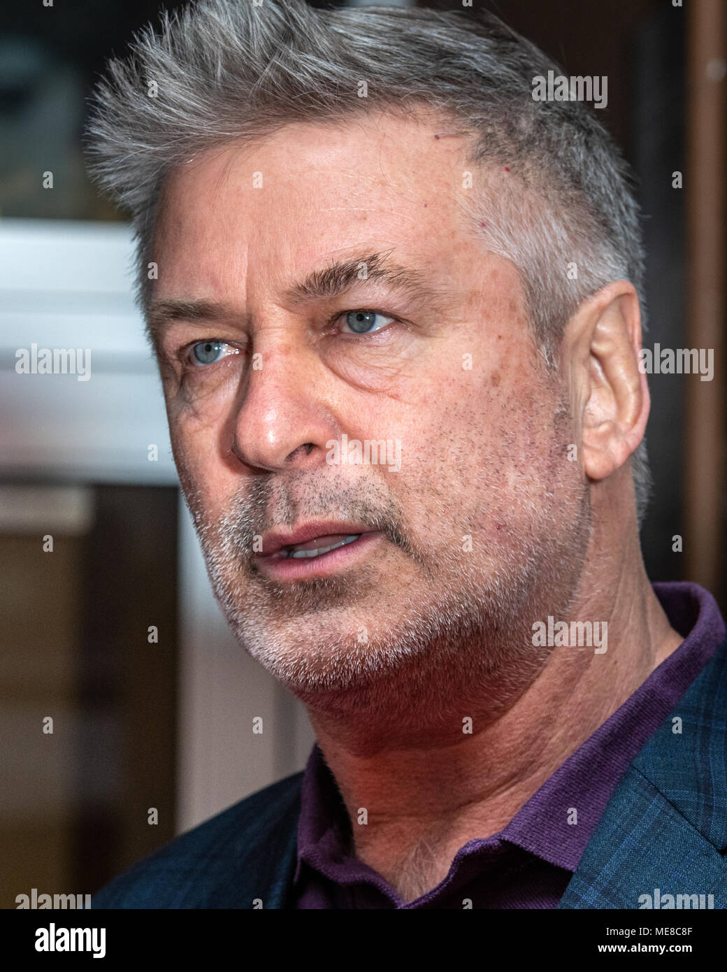 New York, USA, 21 April 2018. Actor Alec Baldwin attends the premiere ...
