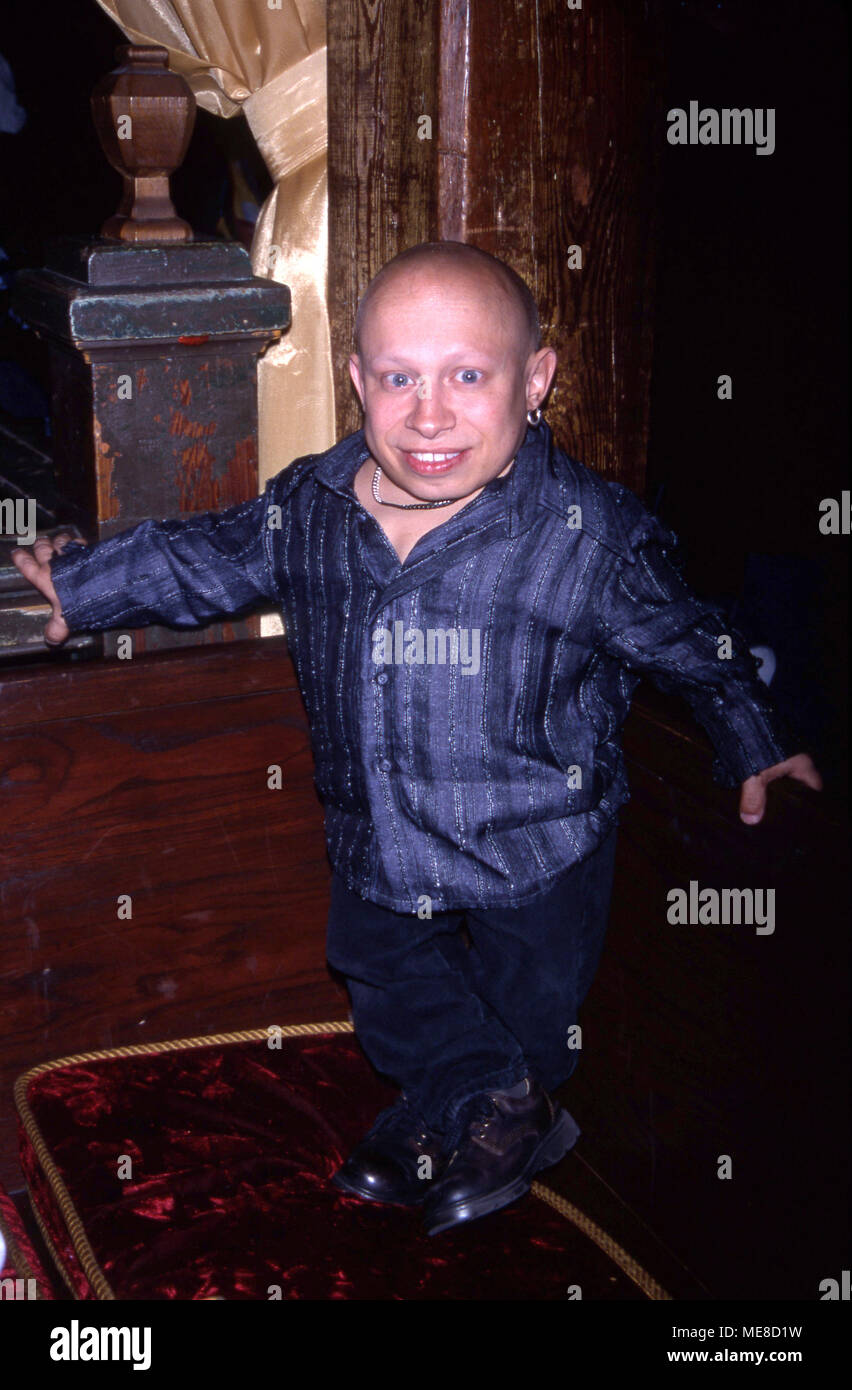 Verne Troyer attends the N.A.T.P.E. Convention at Convention Hall on ...