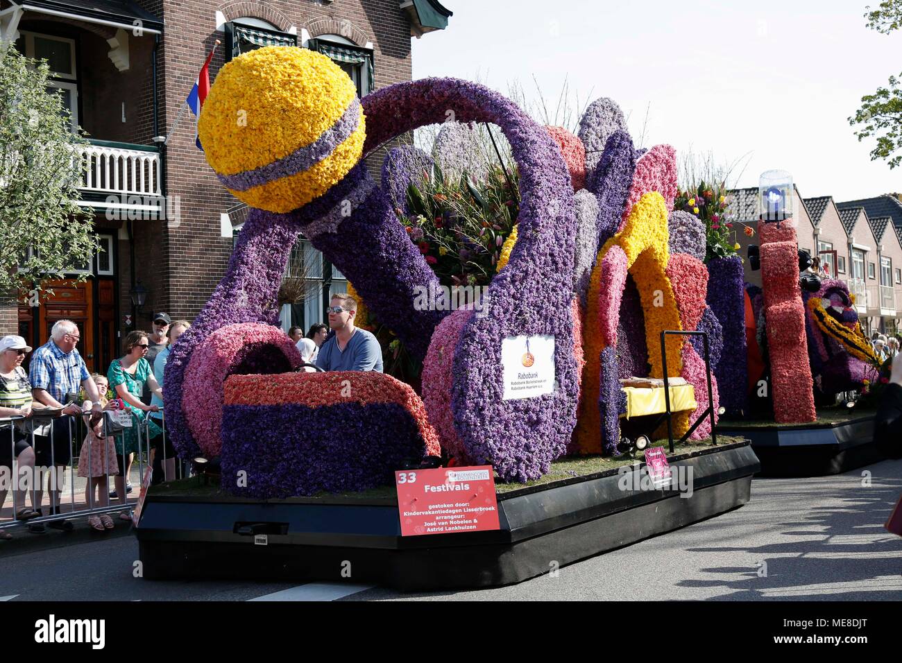 Lisse, The Netherlands. 22nd Apr, 2018. Photo taken on April 21, 2018 ...