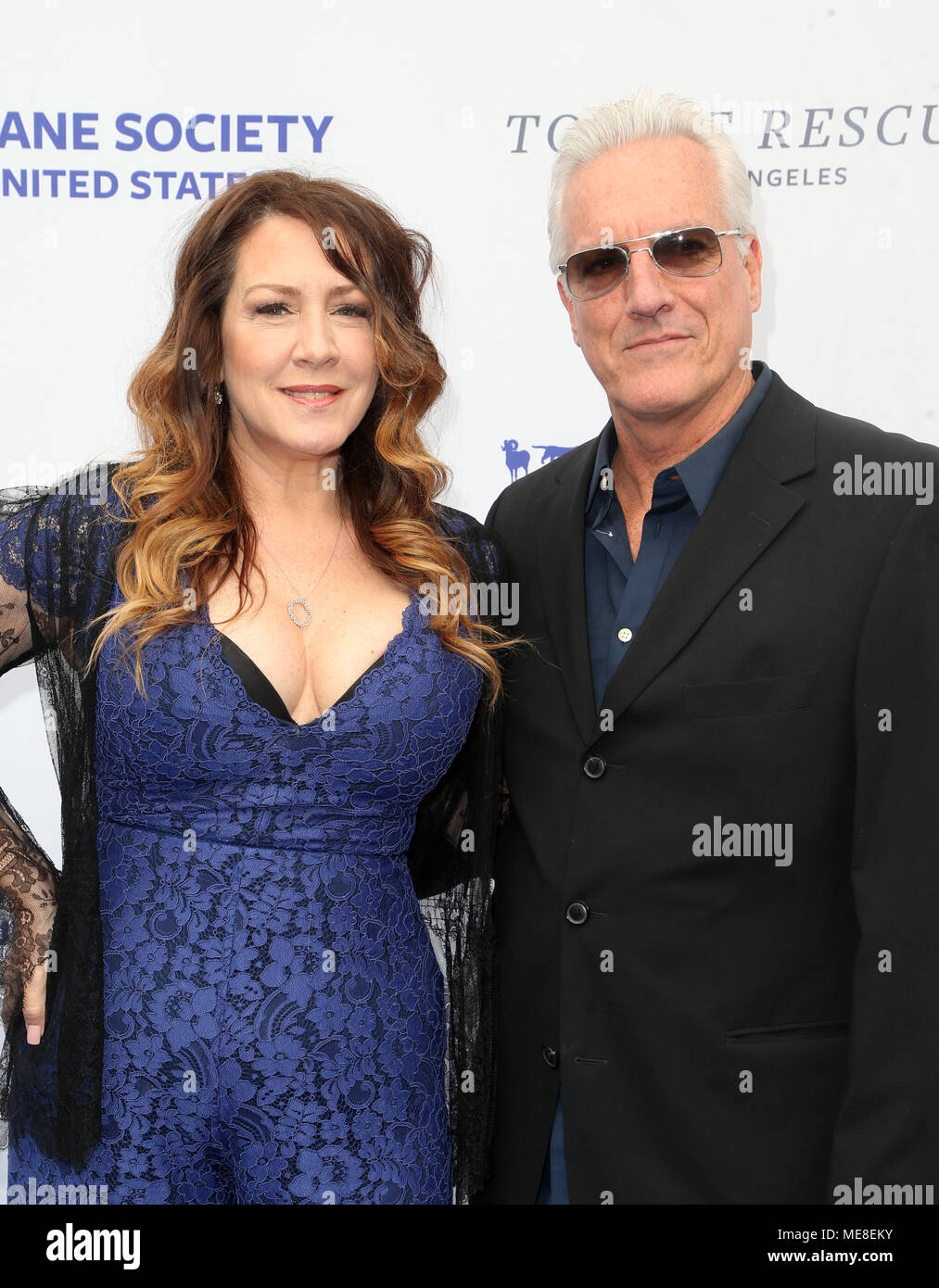 Los Angeles, California, USA. 21st Apr, 2018. Joely Fisher, Christopher ...