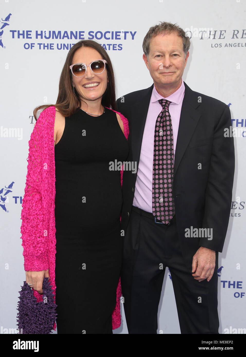Los Angeles, California, USA. 21st Apr, 2018. Deborah Mackey, John ...
