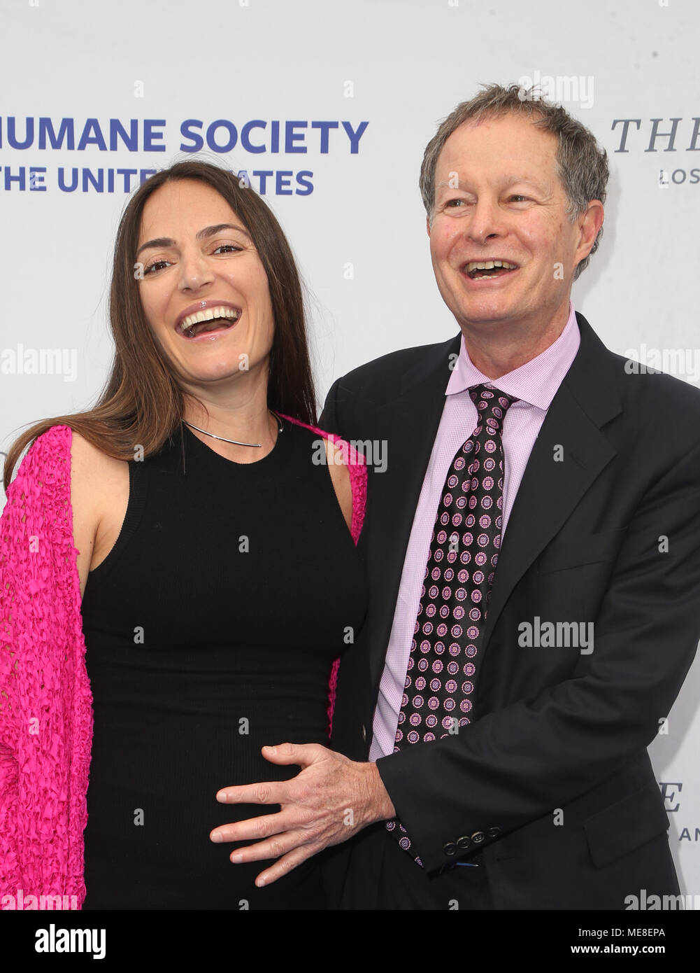 Los Angeles, California, USA. 21st Apr, 2018. Deborah Mackey, John ...