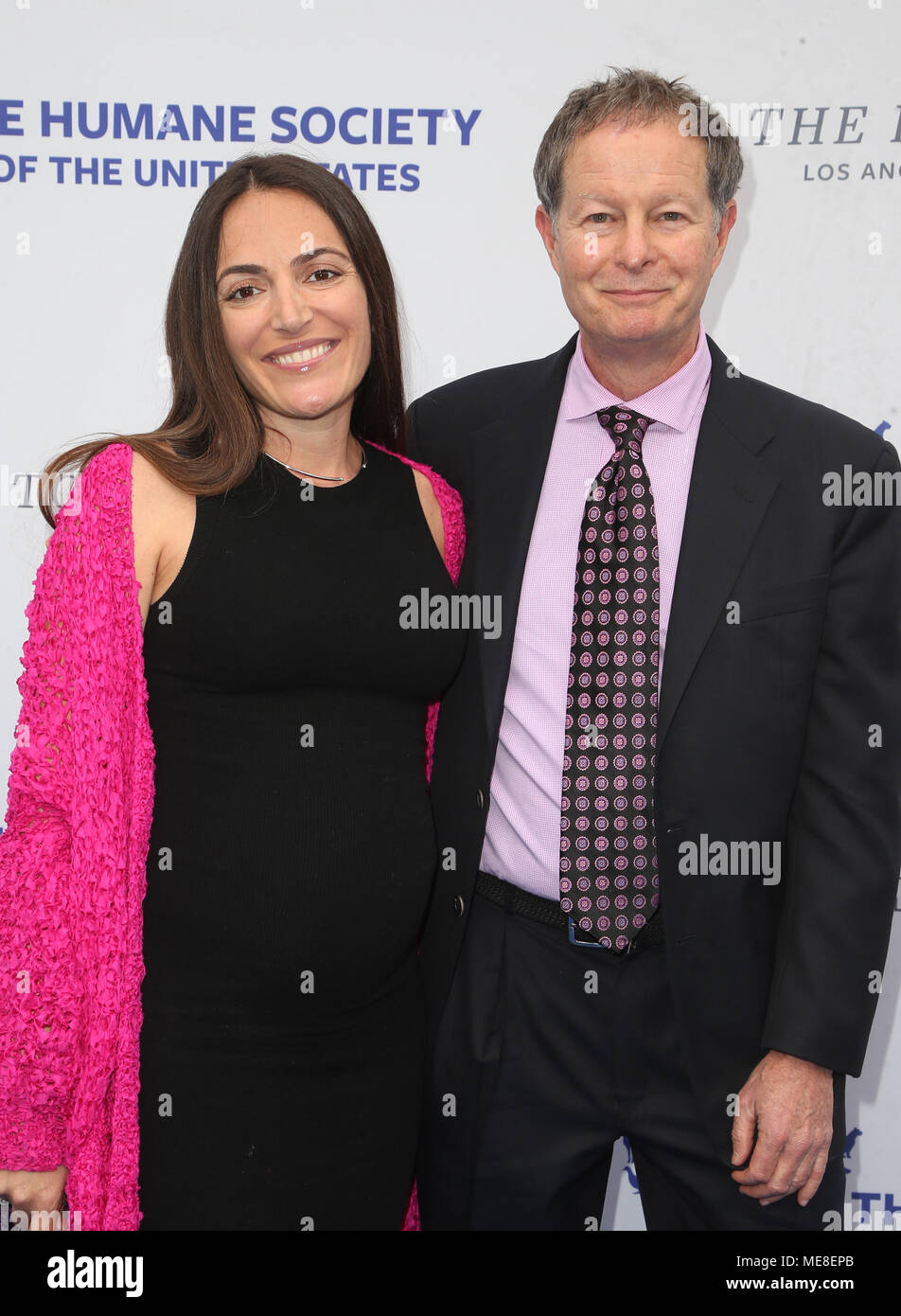 Los Angeles, California, USA. 21st Apr, 2018. Deborah Mackey, John ...
