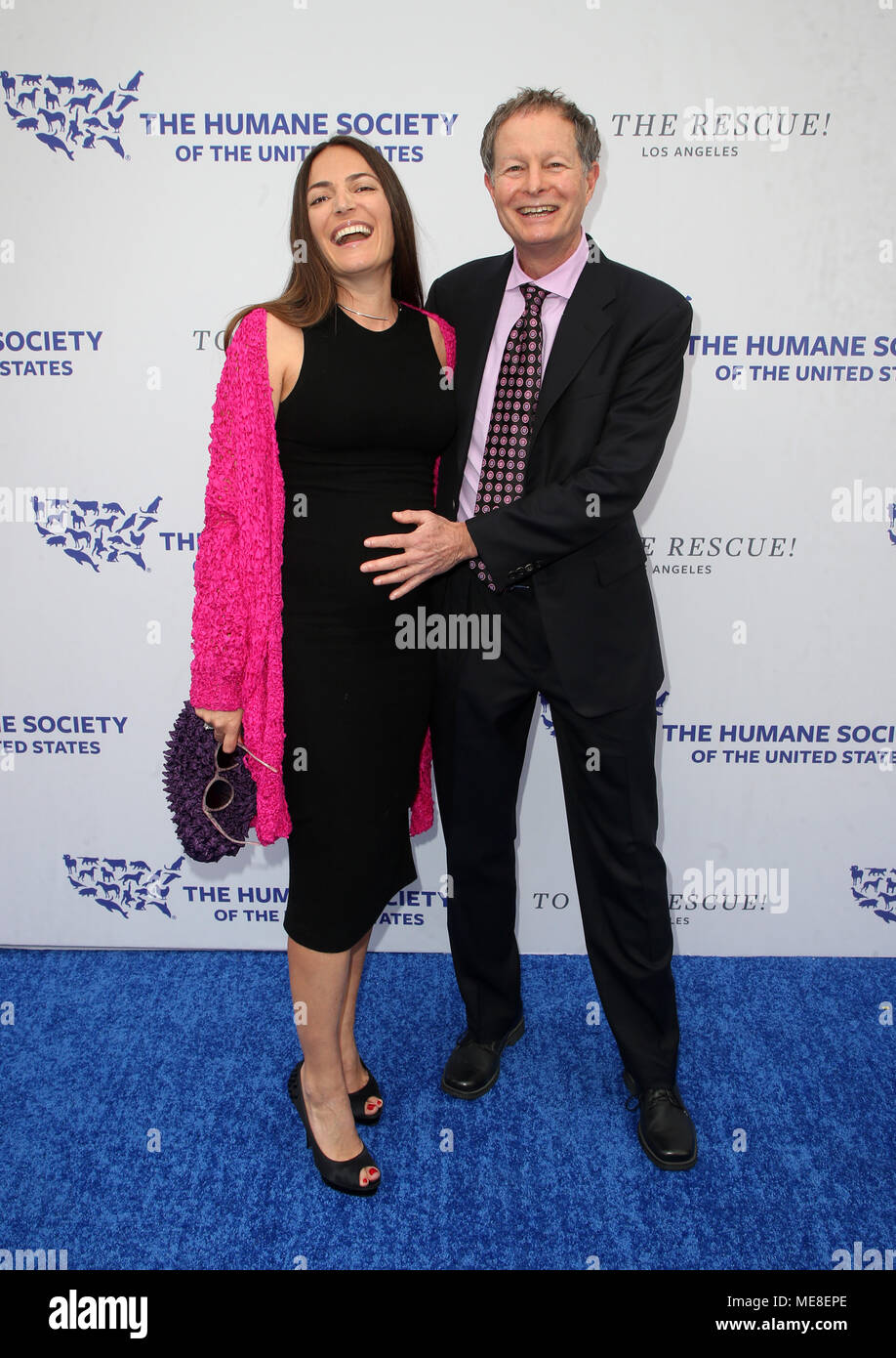 Los Angeles, California, USA. 21st Apr, 2018. Deborah Mackey, John ...