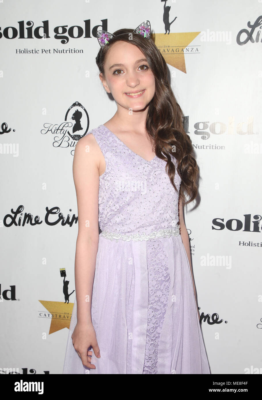 Los Angeles, Ca, USA. 21st Apr, 2018. Ally Veloudis, at CATstravaganza ...