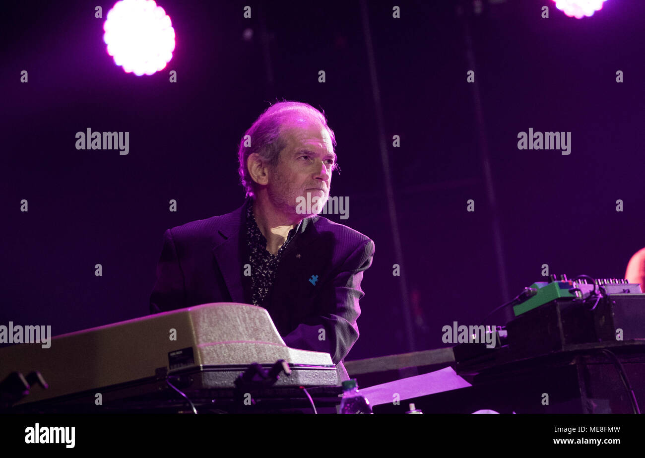 Los Angeles, CA, USA. 21st Apr, 2018. Benmont Tench pictured at Light ...