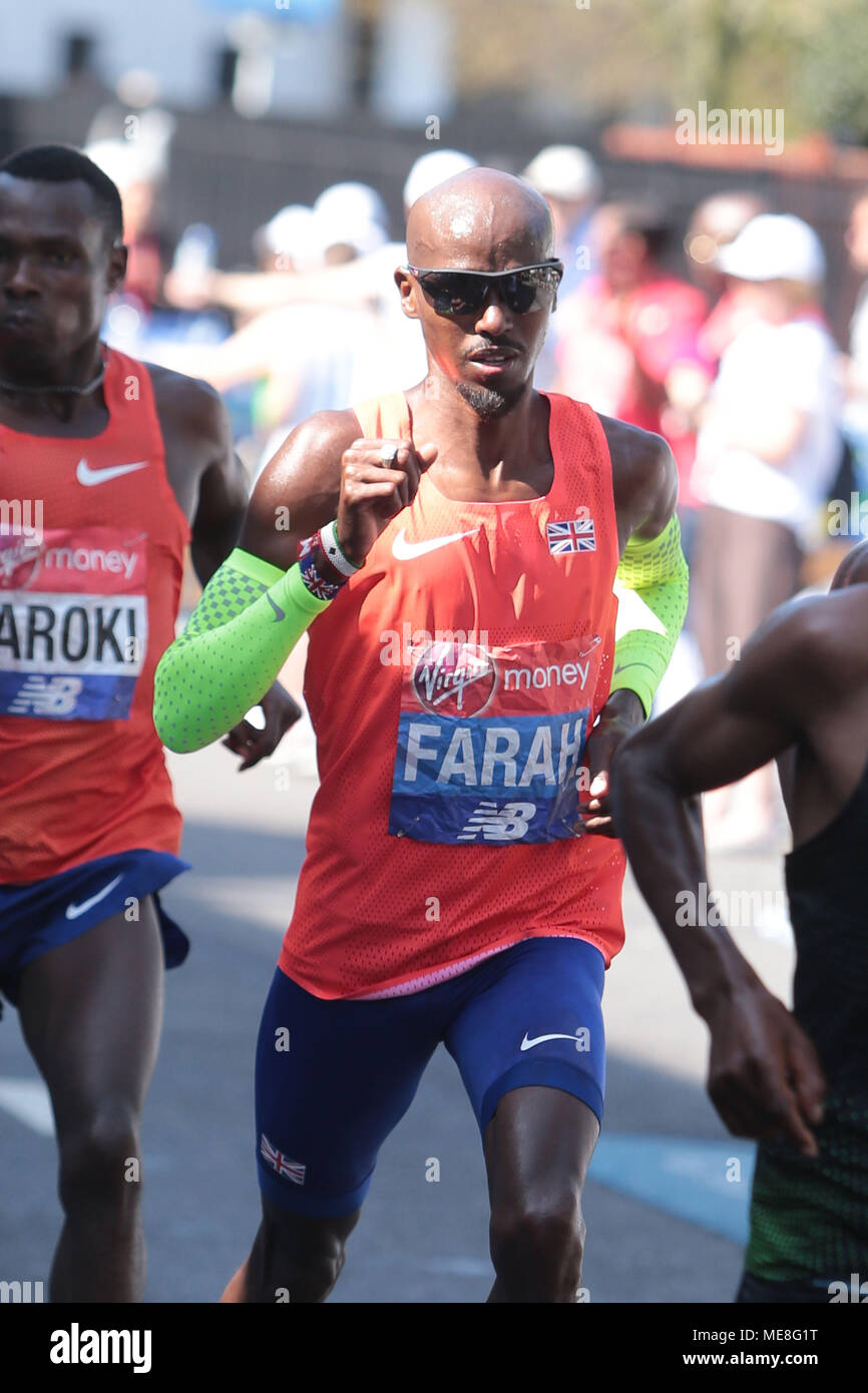 Mo farah running hi-res stock photography and images - Alamy