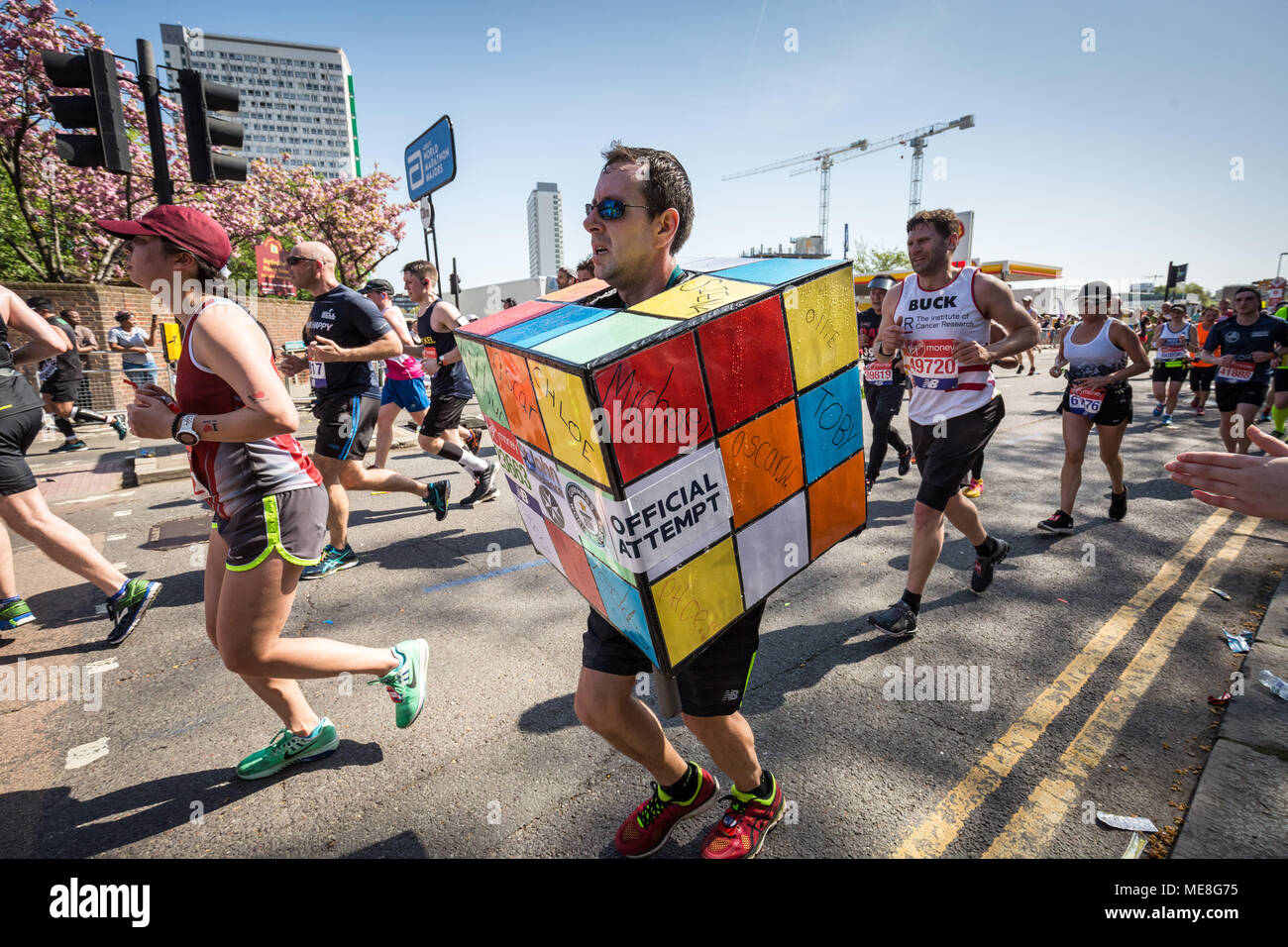 Rubiks cube runner hi-res stock photography and images - Alamy