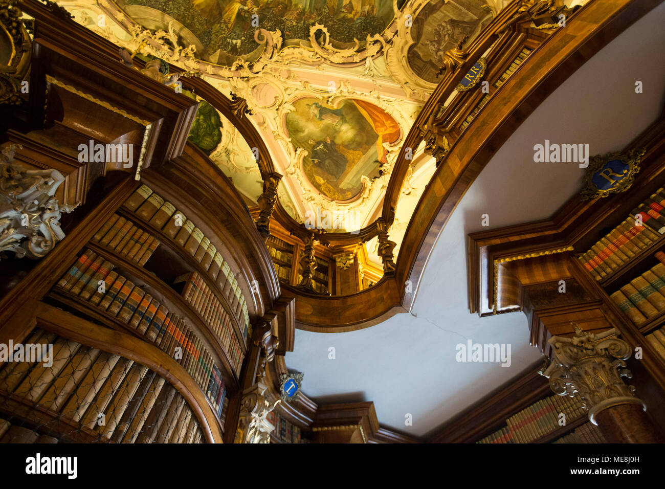 St gallen abbey library hi-res stock photography and images - Alamy