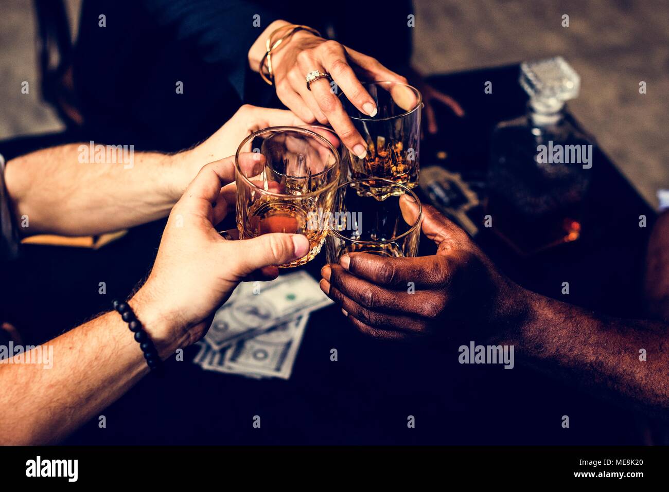 Drinks together hi-res stock photography and images - Alamy
