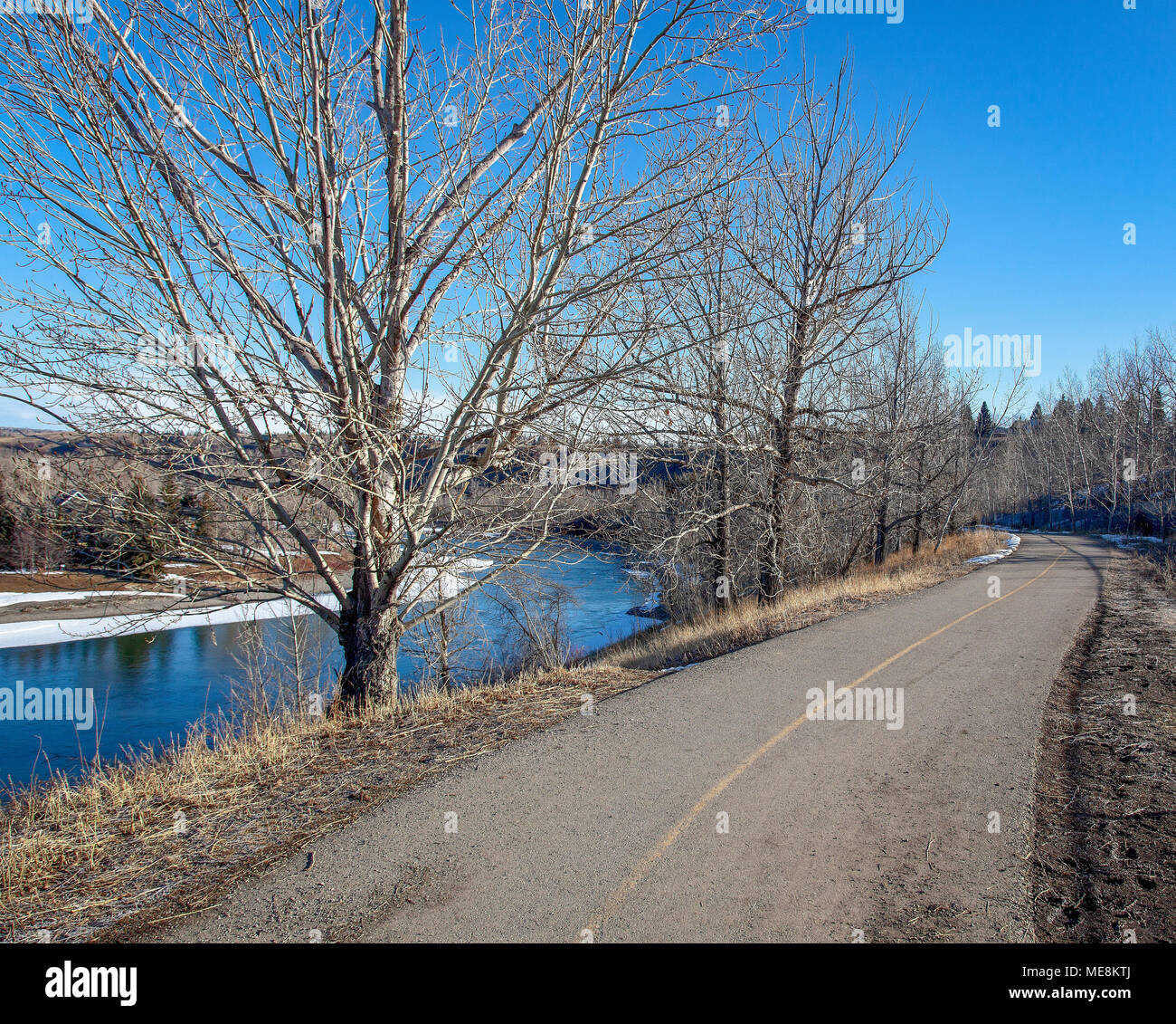 Bowmont Park Calgary Alberta Canada Stock Photo - Alamy