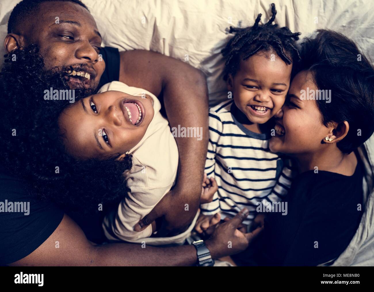 African family spending fun time together Stock Photo - Alamy