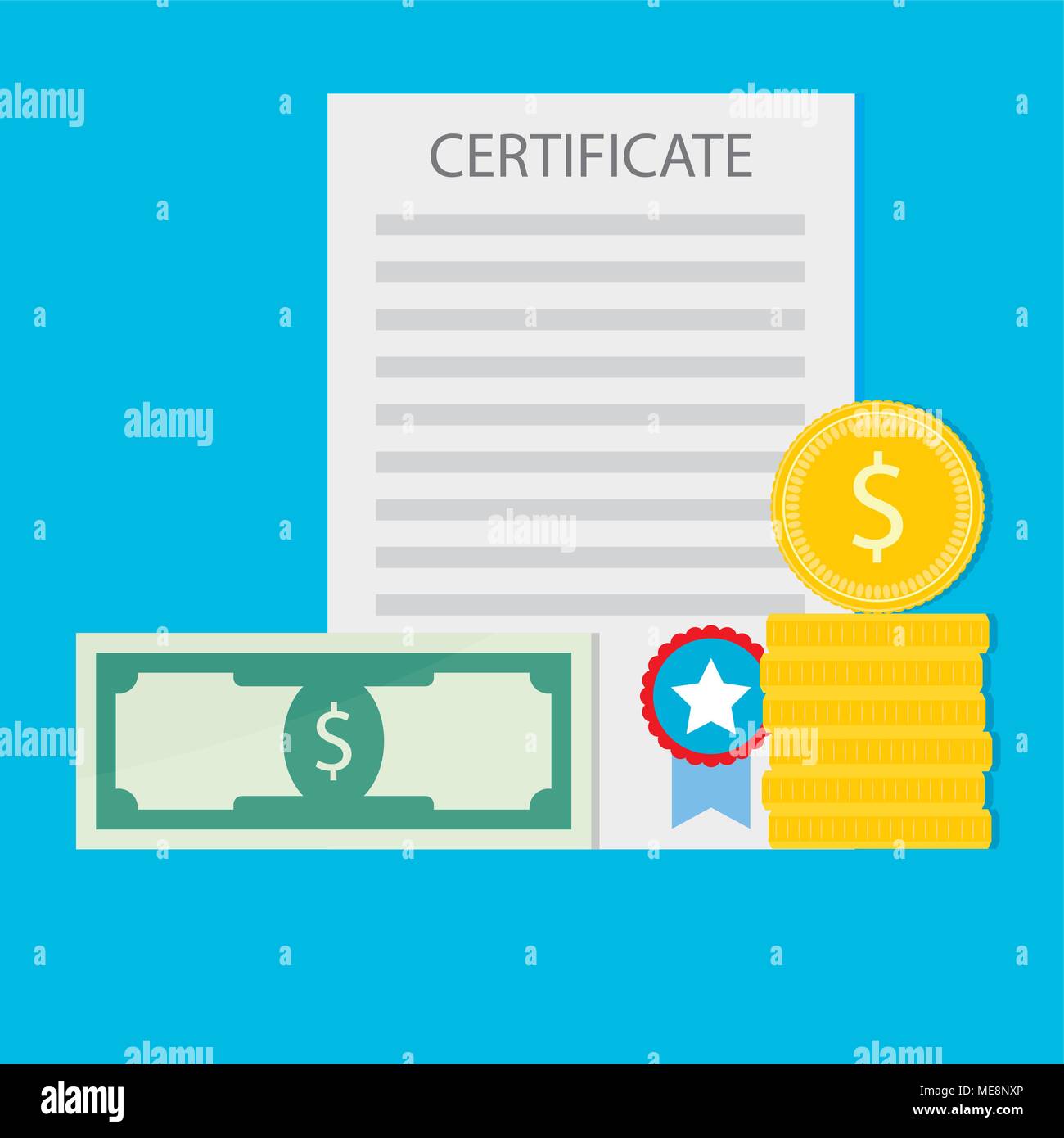Planning certificate Stock Vector Images - Alamy