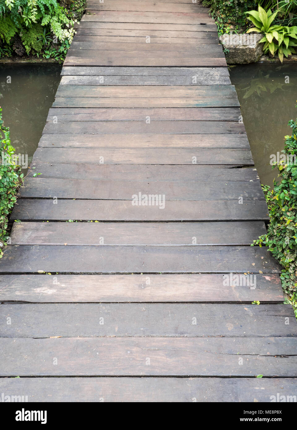 Plank over ditch hi-res stock photography and images - Alamy