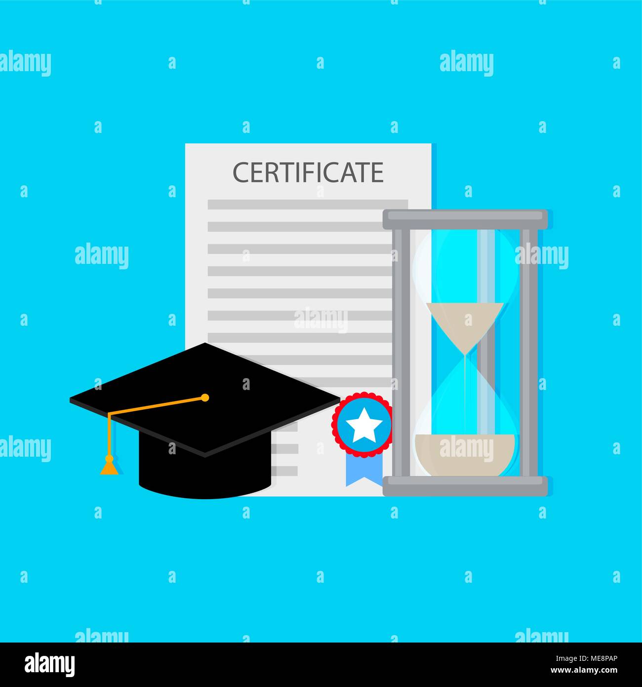 Creative study time Stock Vector Images - Alamy