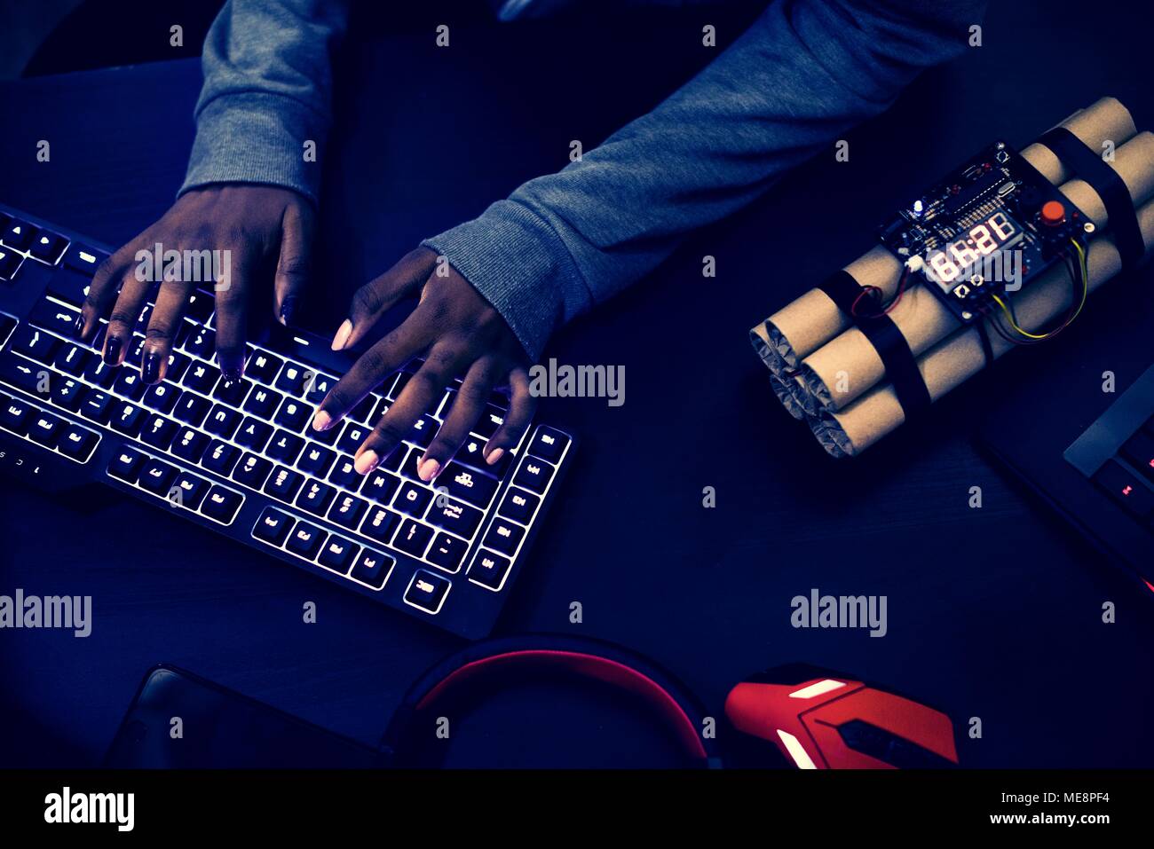 Data bomb hi-res stock photography and images - Alamy