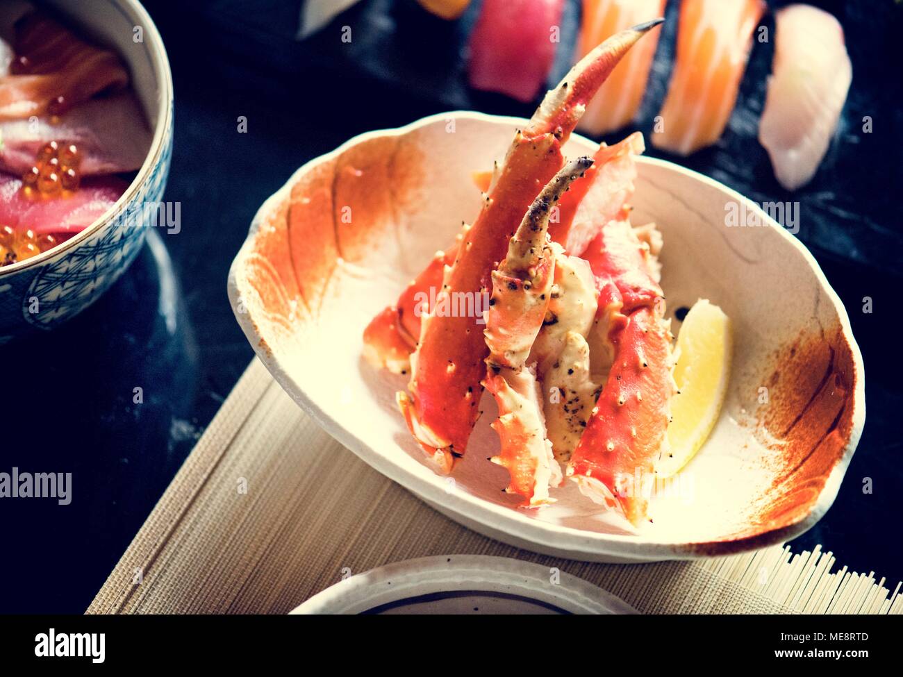 Japanese king crab hi-res stock photography and images - Alamy
