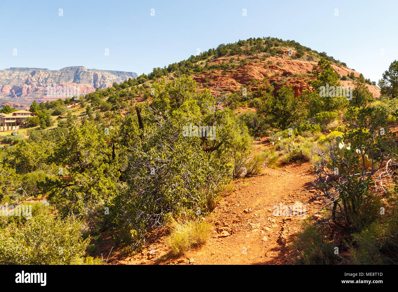 The natural beauty of the red rock canyons and sandstone of Sedona in ...