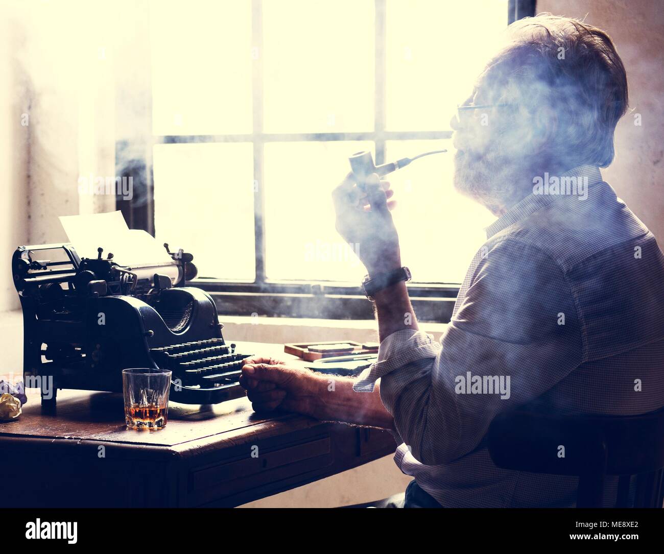 Typewriter arm hi-res stock photography and images - Alamy