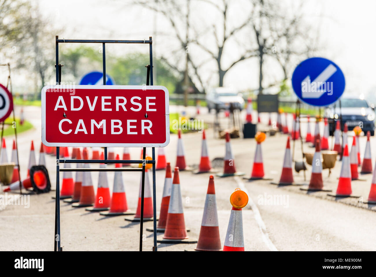 Contraflow system hi-res stock photography and images - Alamy