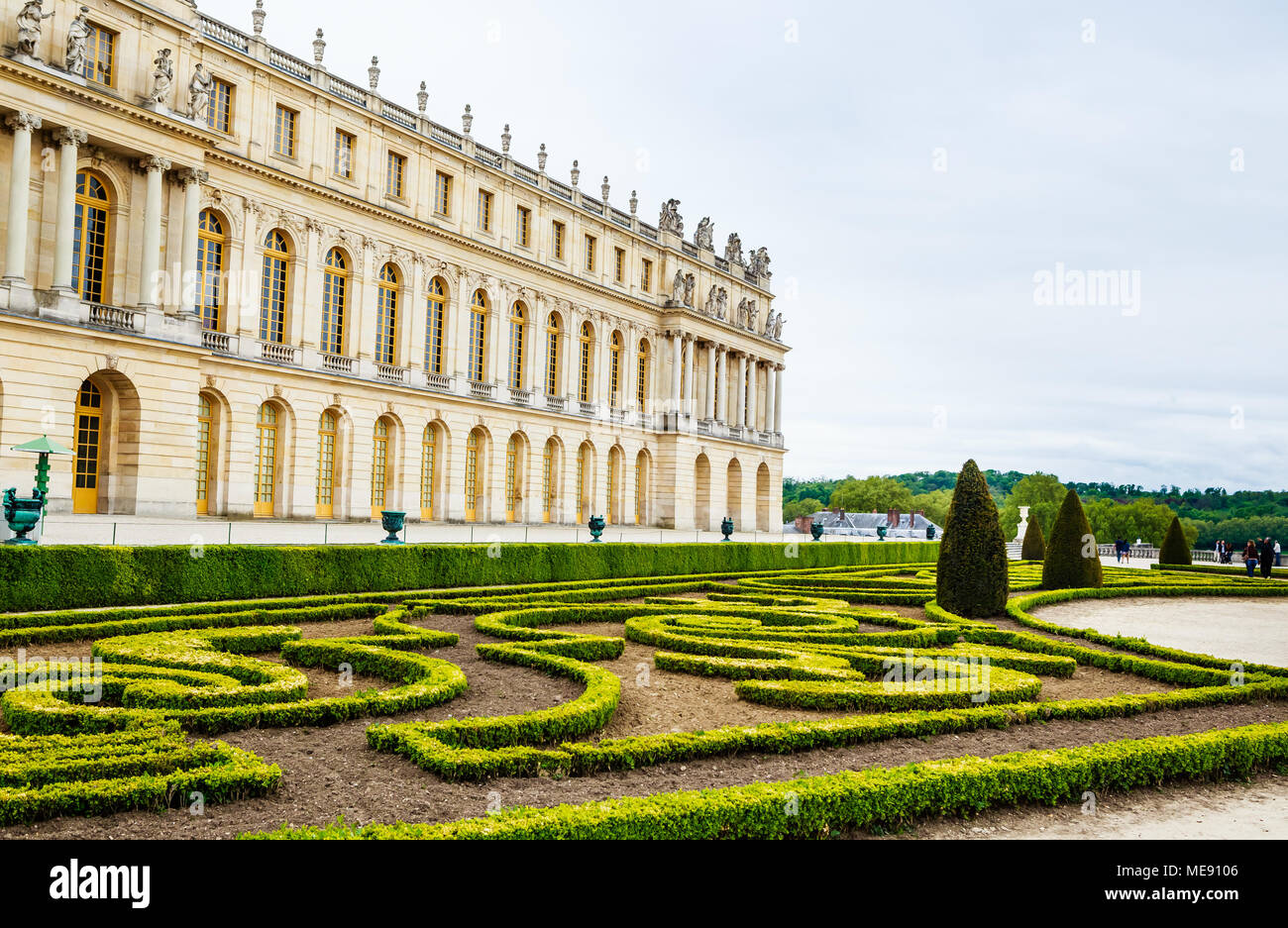 Versailles Palace and park near Paris Stock Photo - Alamy