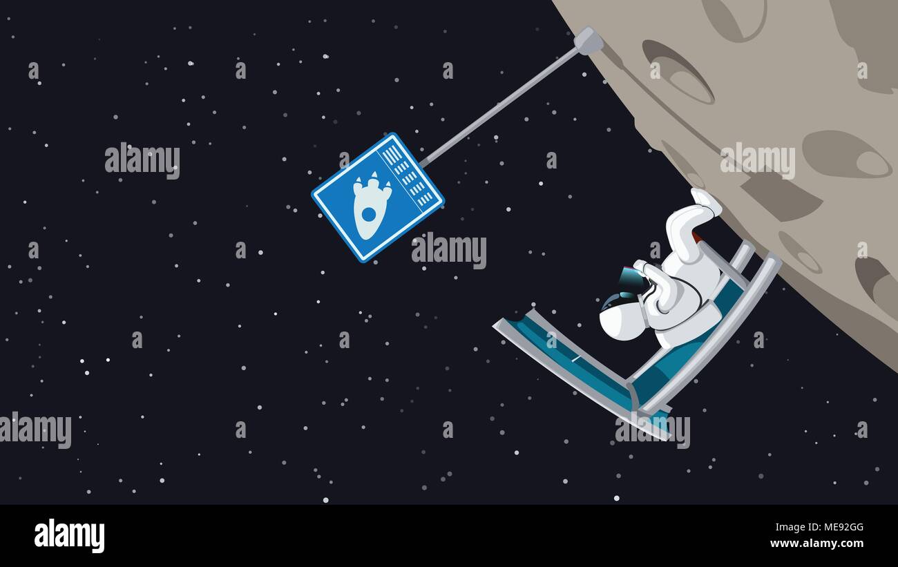 Space exploration station astronaut Stock Vector Images - Alamy