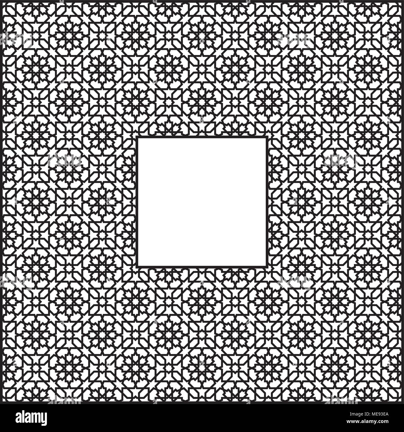 Islamic Pattern Border Stock Photos & Islamic Pattern Border Stock ...