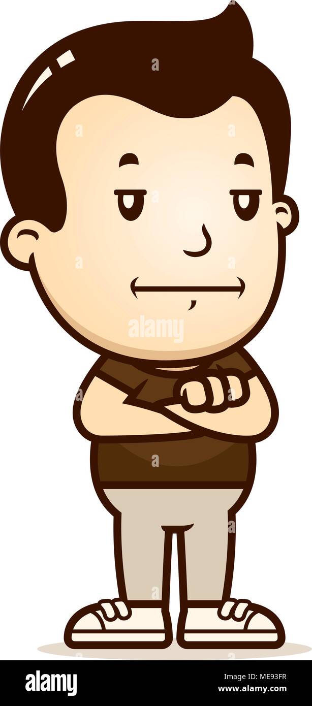 Bored child boy Stock Vector Images - Alamy