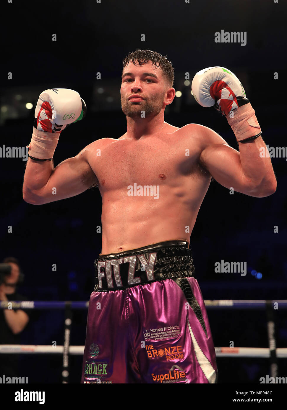 Scott Fitzgerald wins the Welterweight Contest at the Echo Arena ...