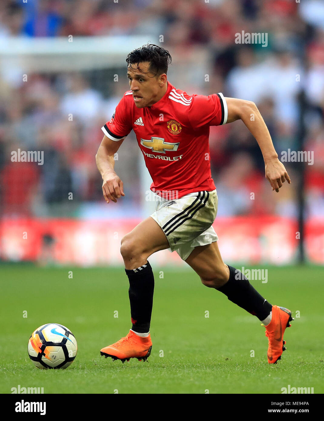 Manchester United's Alexis Sanchez Stock Photo - Alamy