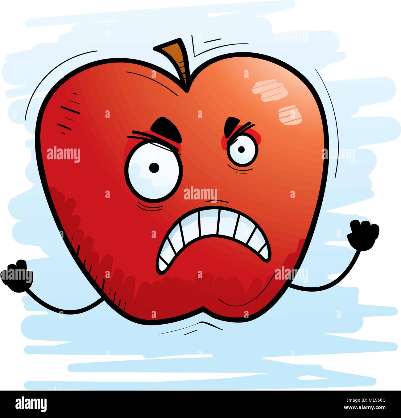 Angry apple hi-res stock photography and images - Alamy