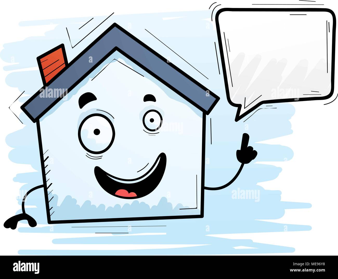 House talking Stock Vector Images - Alamy