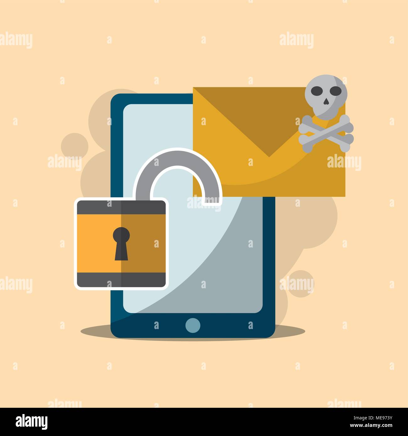 cyber security concept Stock Vector Image & Art - Alamy