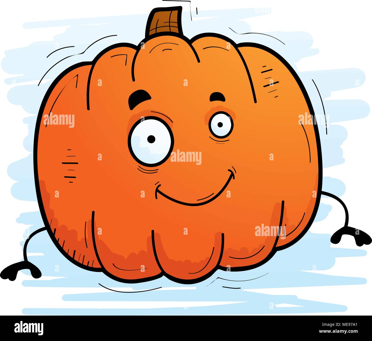 Illustration of a pumpkin Stock Vector Images - Alamy