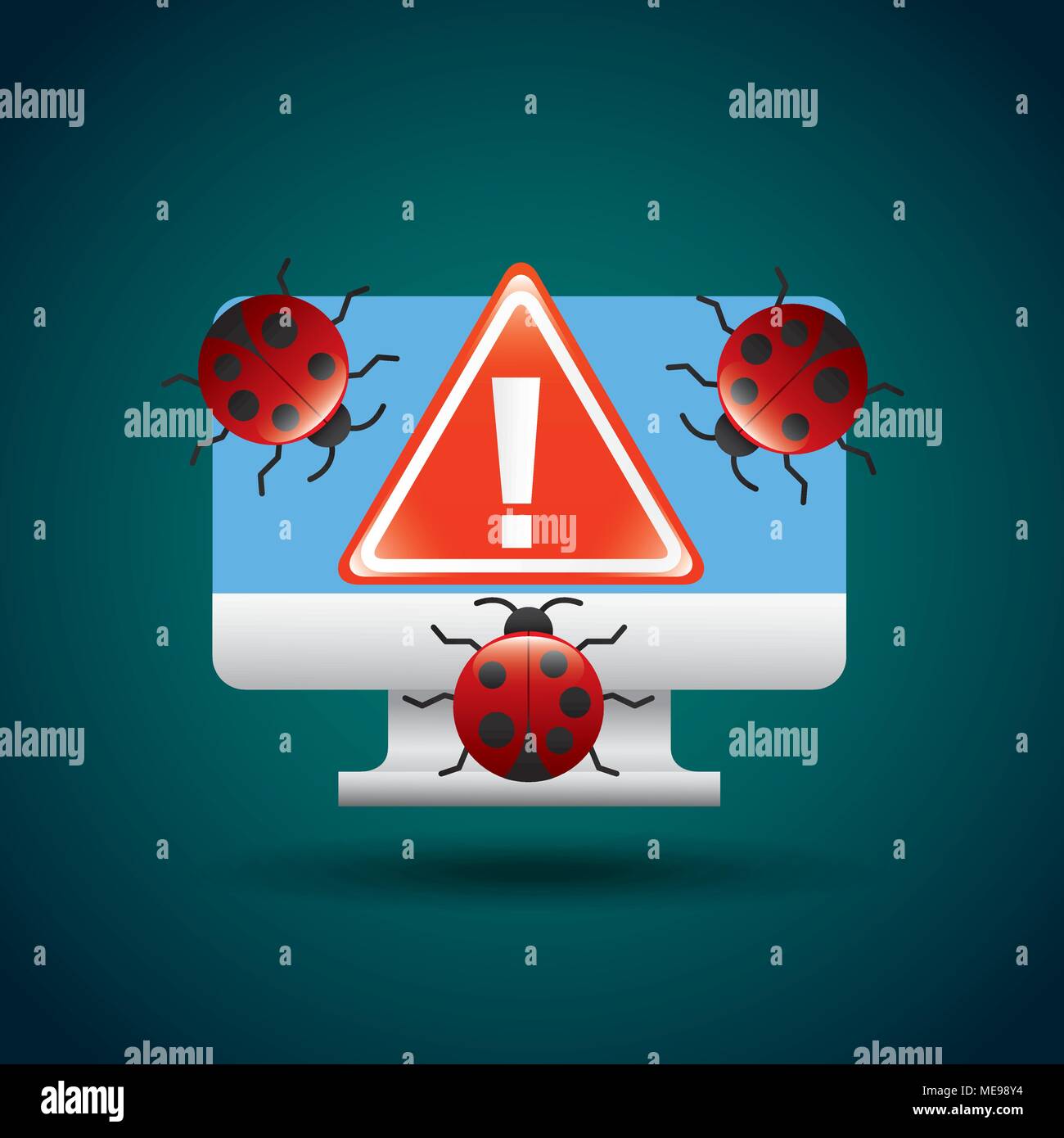 cyber security concept Stock Vector Image & Art - Alamy