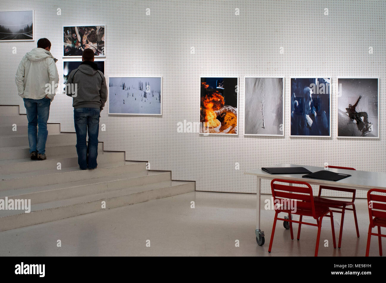 Laboratory Gallery photogaphy exhibition in Helsinki Finland Stock ...