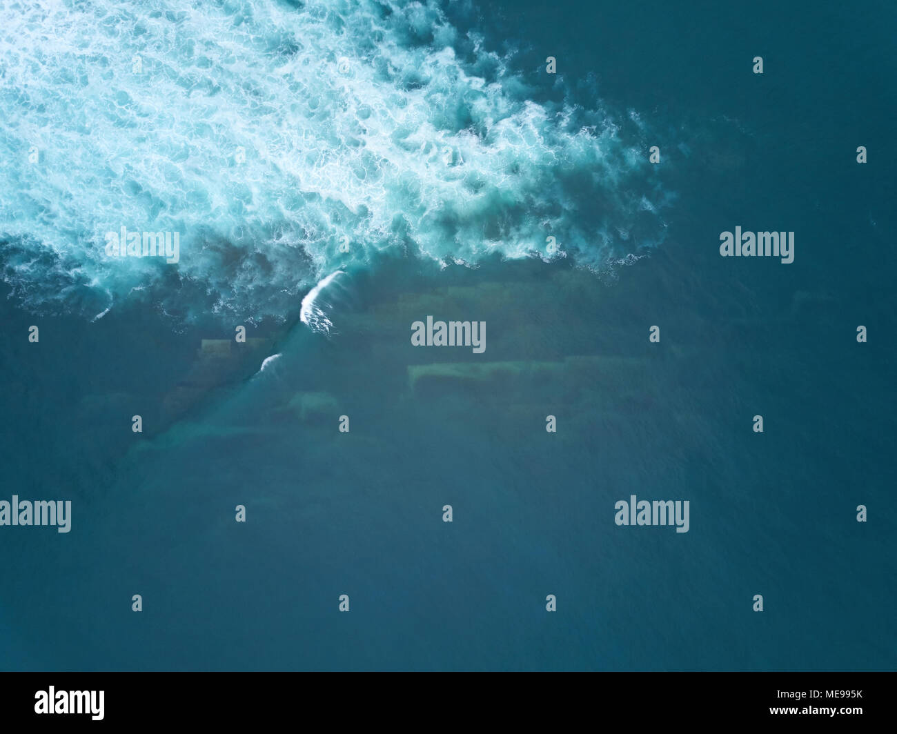 Aerial view of sea lake hi-res stock photography and images - Alamy